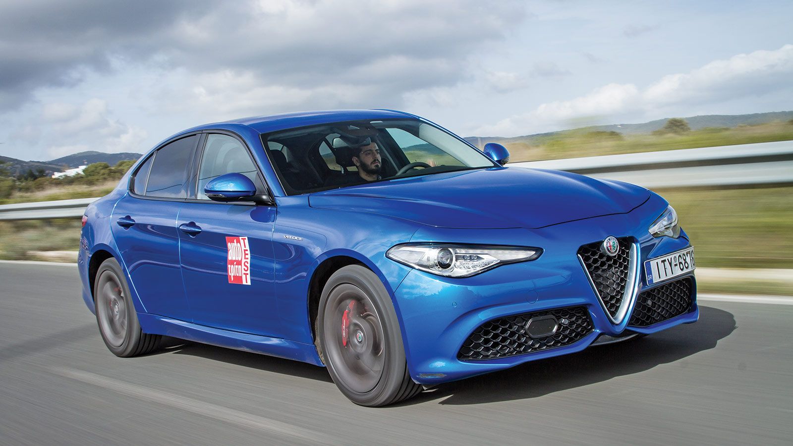 Δοκιμή: Νέα Alfa Romeo Giulia Veloce Δοκιμή: Νέα Alfa Romeo Giulia Vel