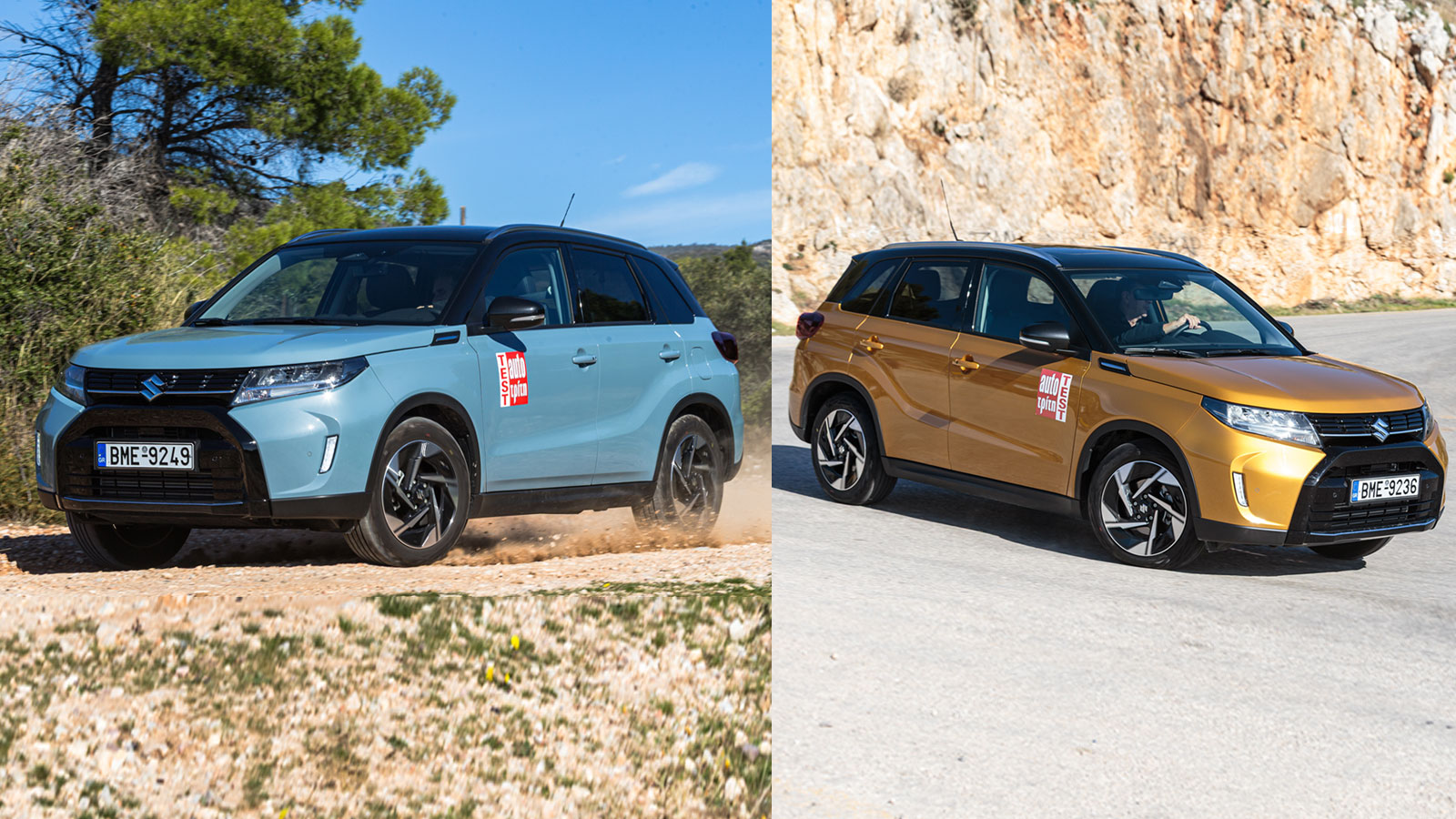 Διπλή δοκιμή - Test Drive του αυτόματου Suzuki Vitara 1,4 Hybrid 48V ...