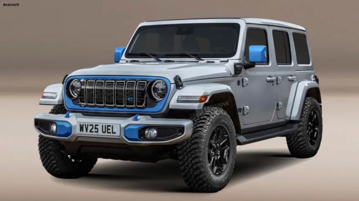Ηλεκτρικό και με range extender το επόμενο Jeep Wrangler